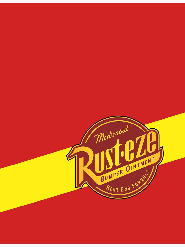 "Rust-eze" Sticker for Sale by samr97 | Redbubble