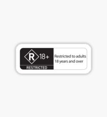 Rated R: Stickers | Redbubble