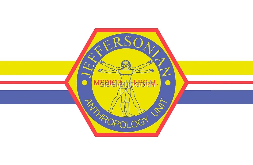 "BONES Jeffersonian Institute" by seeleybooth | Redbubble