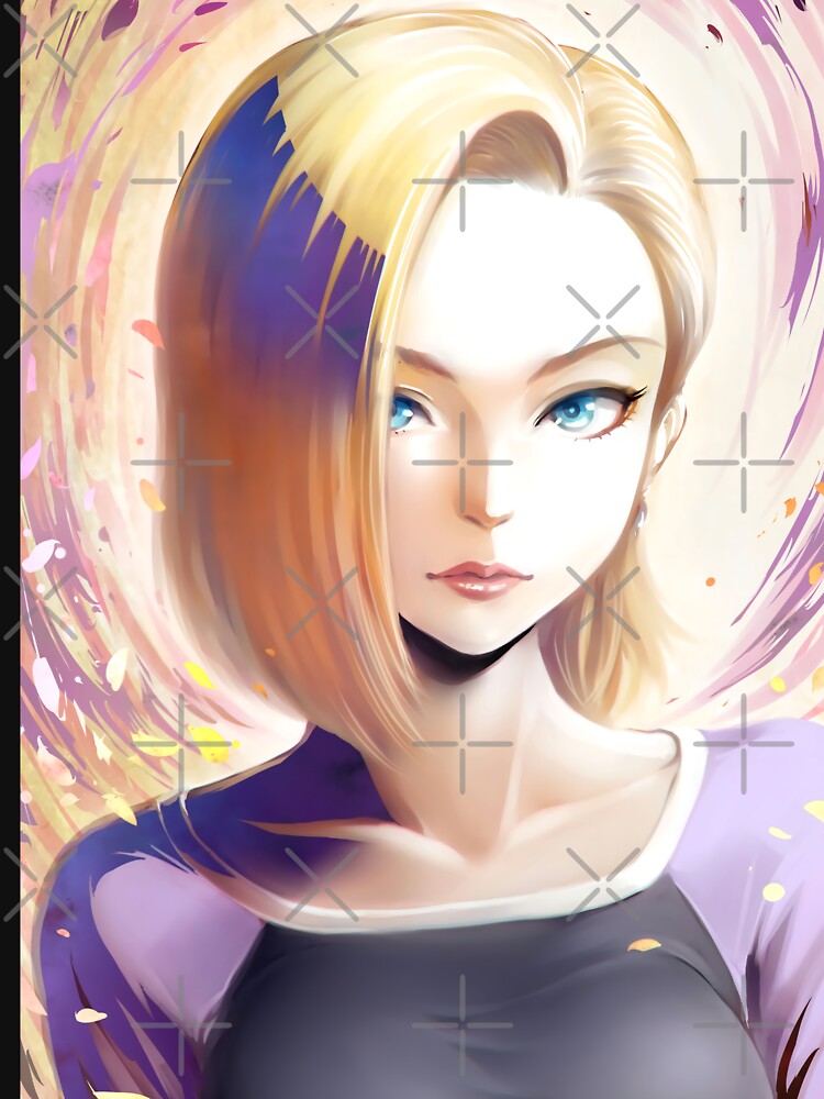 Android 18 Dragon Ball Epic Artwork For Fan T Shirt For Sale By
