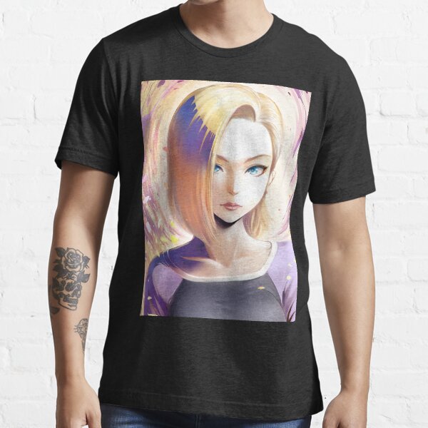 "Android 18 Dragon Ball Epic Artwork for Fan" T-shirt for Sale by ...