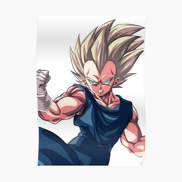 "Vegeta Dragon Ball Design Fanart" Poster for Sale by antioneart ...