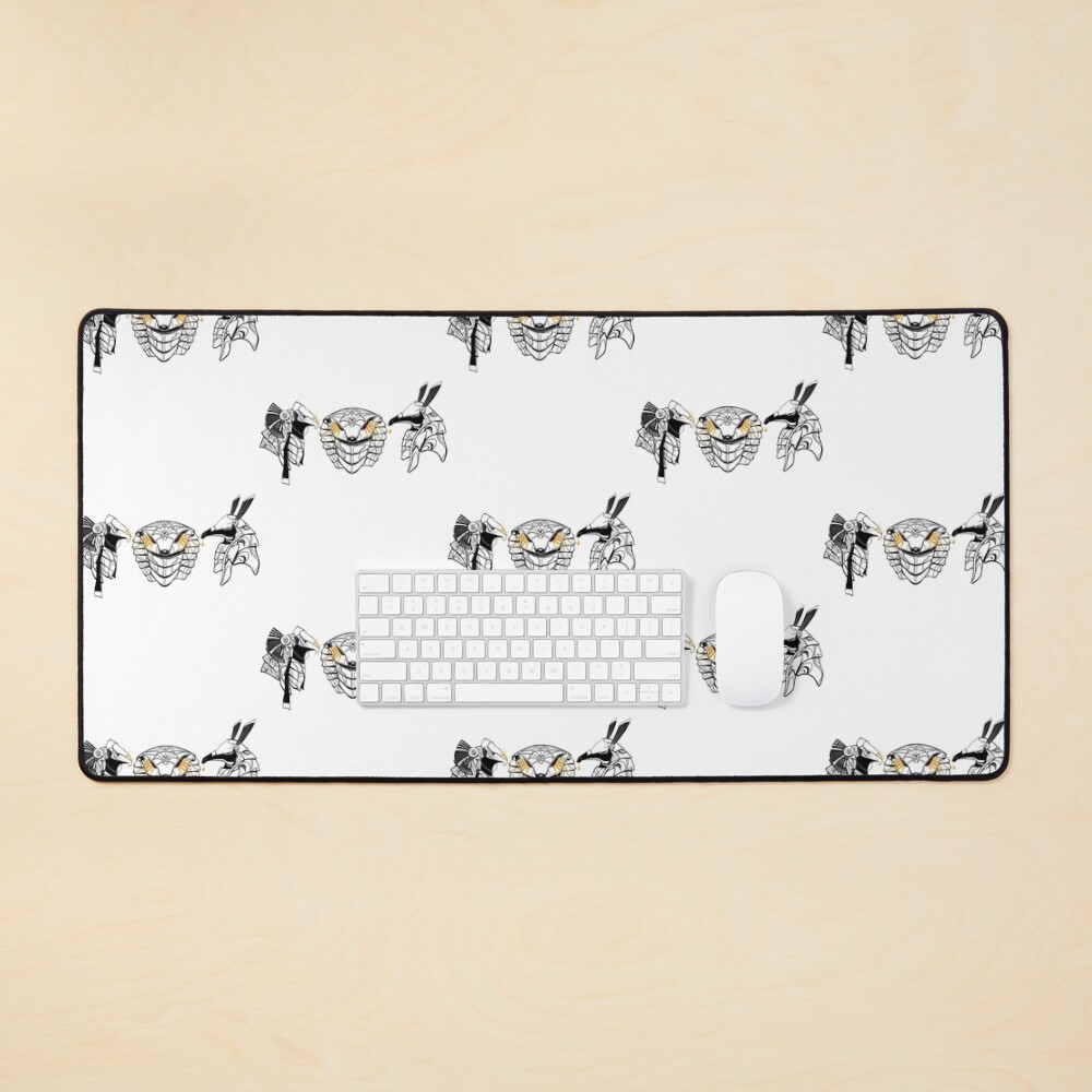 "A Serpent Guard, a Horus Guard and a Setesh Guard... " Sticker for ...