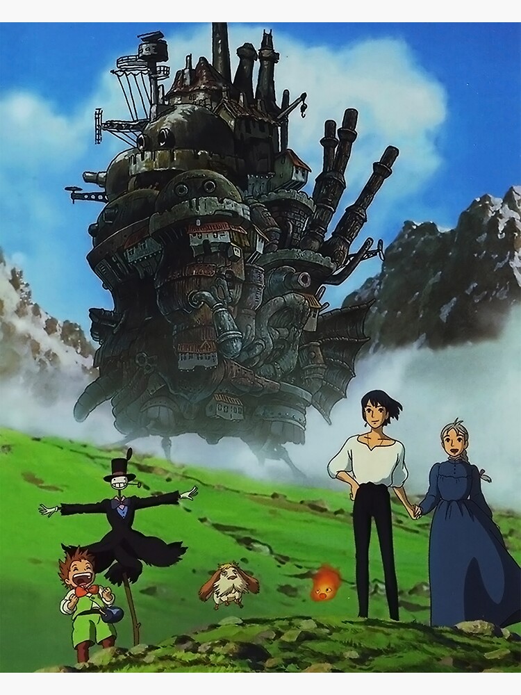 "Howl's Castle" Poster for Sale by darylholland | Redbubble