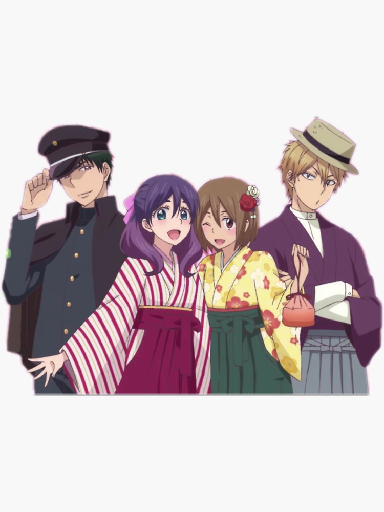 "Kiss Him, Not Me!" Sticker for Sale by Ari-A | Redbubble