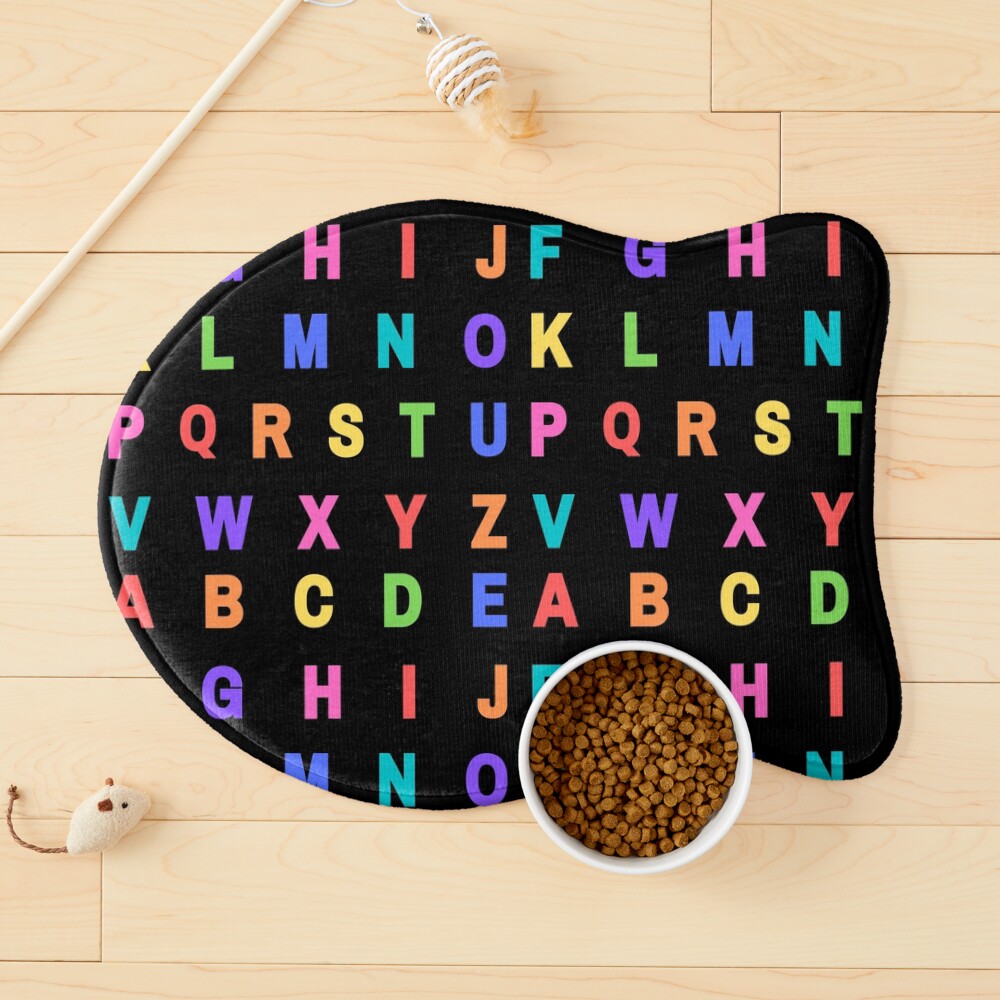 "Simple and colorful alphabet" Poster for Sale by CherieTree | Redbubble