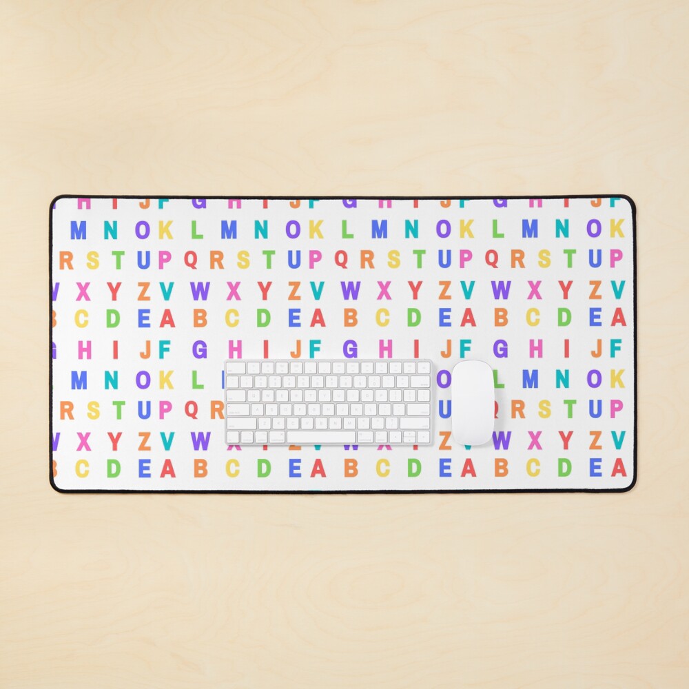 "Simple and colorful alphabet" Poster for Sale by CherieTree | Redbubble