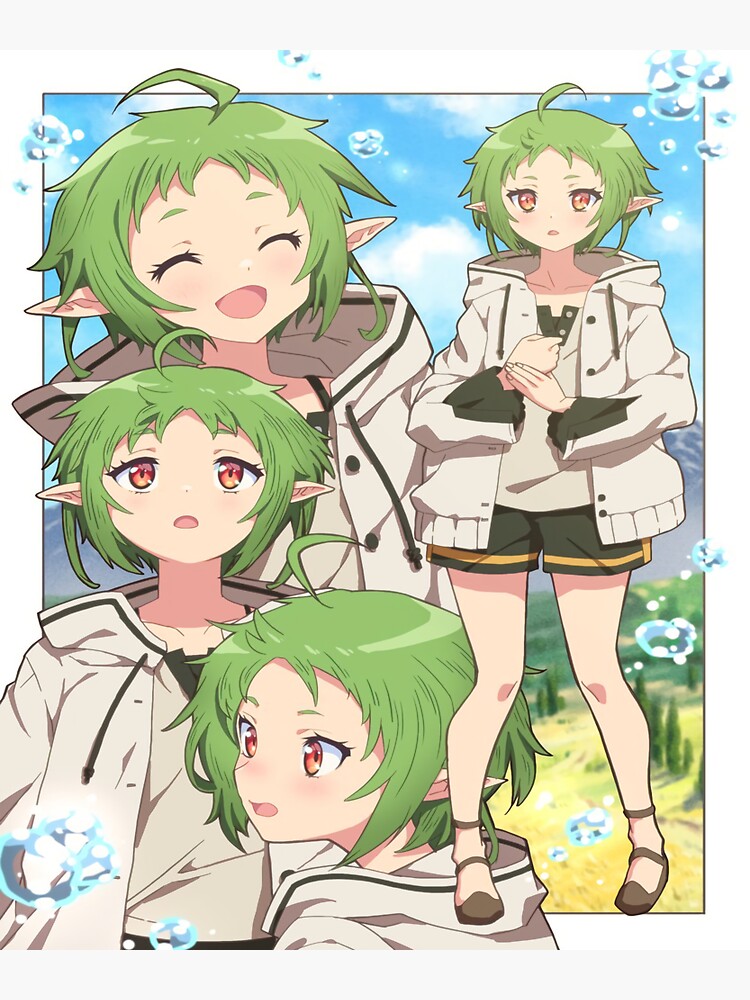 "mushoku tensei syl" Sticker for Sale by RBBCH | Redbubble