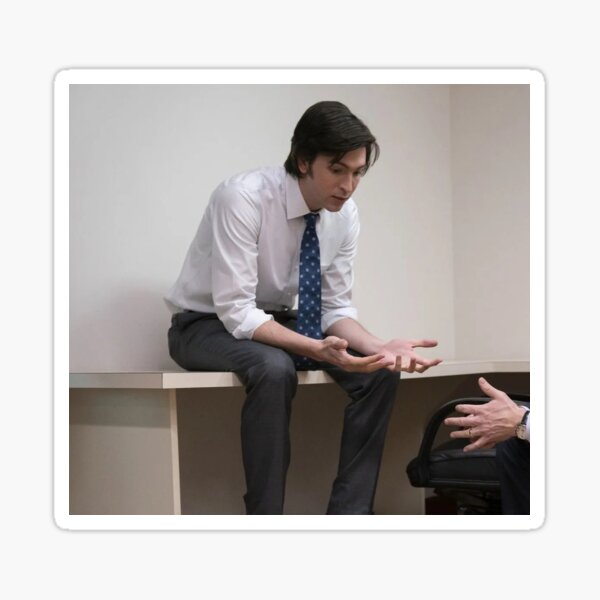 "Cousin Greg Hirsch Succession Nicholas Braun" Sticker for Sale by ...