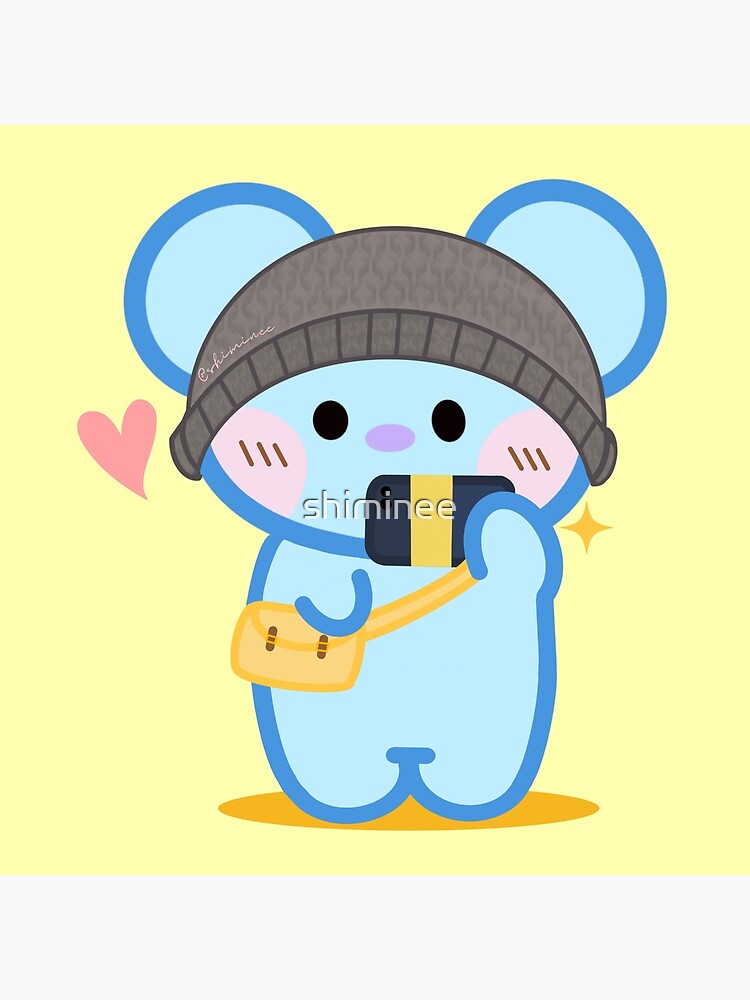 "Cute Kawaii BTS BT21 Character Minini Koya Selca Selfie Swiss | RM ...