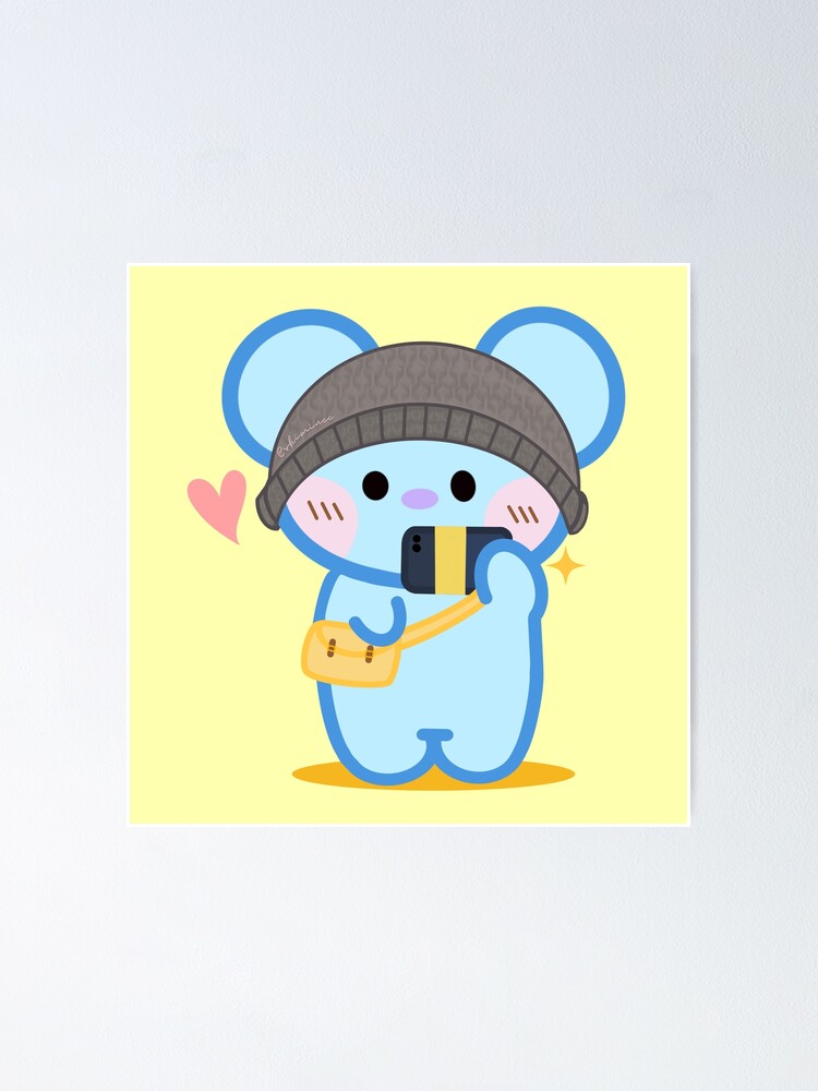 "Cute Kawaii BTS BT21 Character Minini Koya Selca Selfie Swiss | RM ...