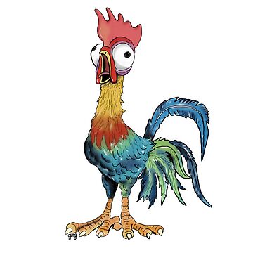 "Hei Hei the Rooster" Sticker for Sale by genmgrem | Redbubble