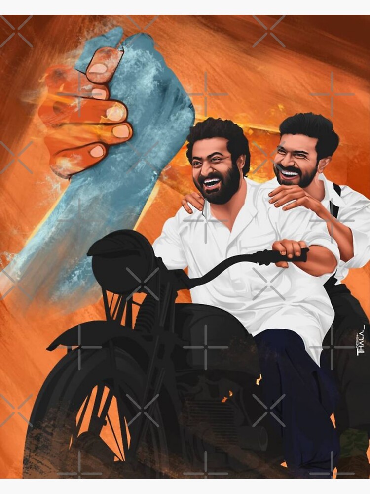 "RRR movie stills" Sticker for Sale by midnblog | Redbubble