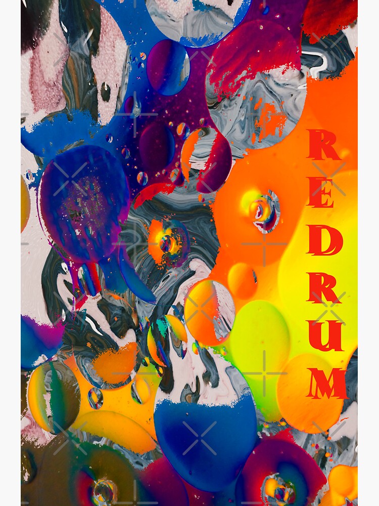 "Redrum" Sticker for Sale by AndiKatsina | Redbubble