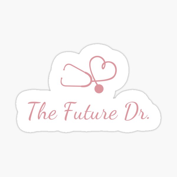 "The future doctor" Sticker for Sale by Medisigne | Redbubble