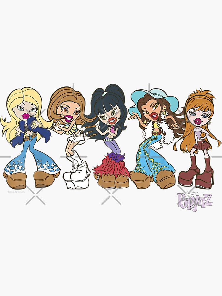 Group Shot Dancing Line Up Sticker For Sale By Katrinagoodear Redbubble