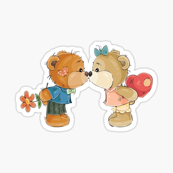 "Teddy Bear" Sticker for Sale by BogToma | Redbubble