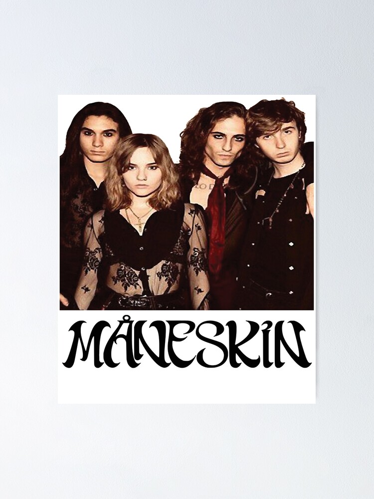 "Vintage Photograp X Factor Maneskin Gift Movie Fans" Poster for Sale ...