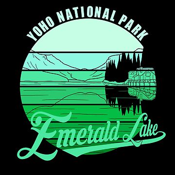 "Emerald Lake" Sticker for Sale by Emma1706 | Redbubble