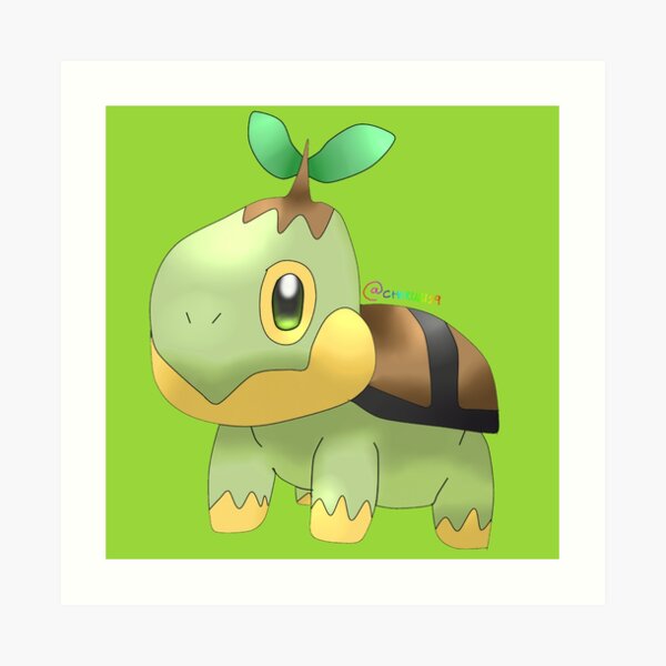 Turtwig Art Prints | Redbubble