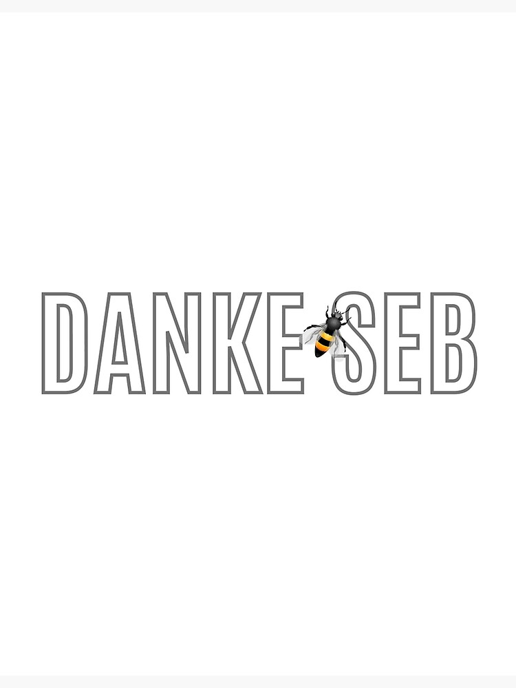 "Formula 1 Danke Seb Bee Design" Poster for Sale by batupink2 | Redbubble