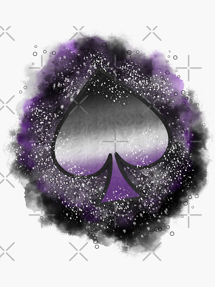 "Ace of spades , Death card" Sticker for Sale by amrichjimi | Redbubble