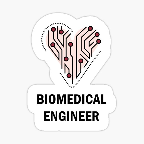 "Biomedical engineer" Sticker for Sale by Medisigne | Redbubble