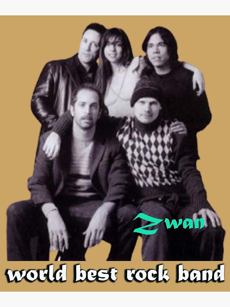 " Zwan band." Poster for Sale by MyWonderWorld | Redbubble