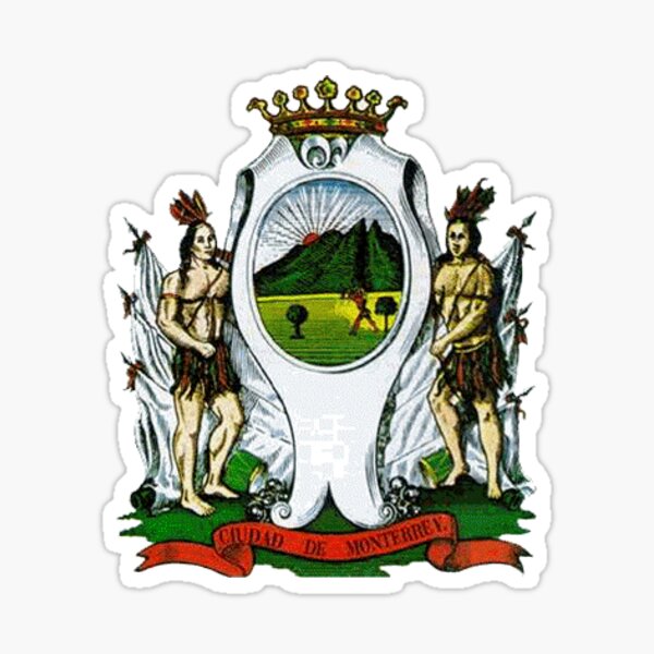 "Monterrey, Nuevo León Seal" Sticker for Sale by MUZA9 | Redbubble