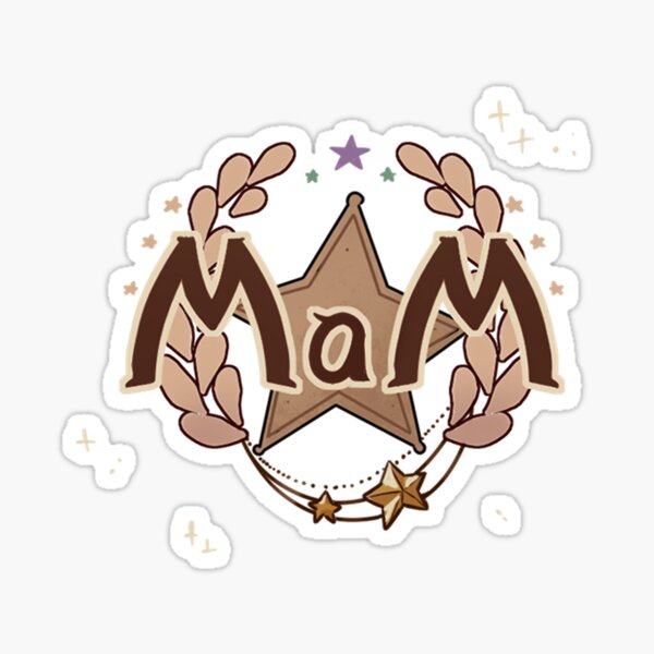 Pegatina « El conjunto protagoniza el logotipo de MaM» de Antropix ...