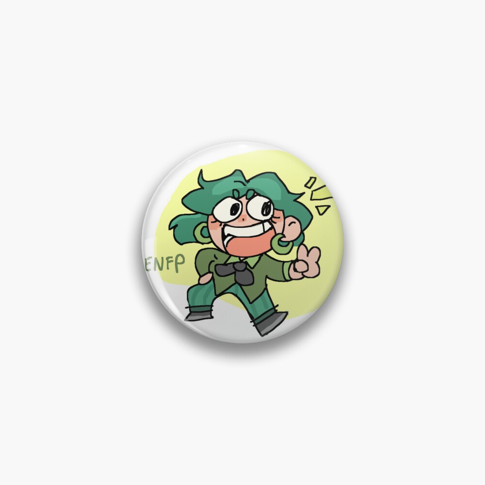 "MBTI poorly drawn: ENFP" Sticker by cryainer | Redbubble