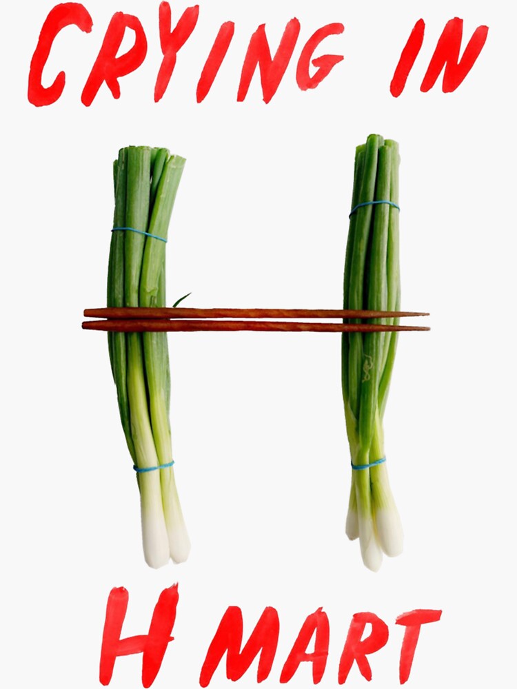 "Crying In H Mart Leek " Sticker for Sale by LionelNelson | Redbubble
