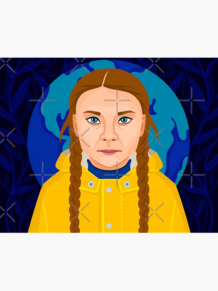 "Trend Greta Thunberg Gifts For Music Fans" Sticker for Sale by ...