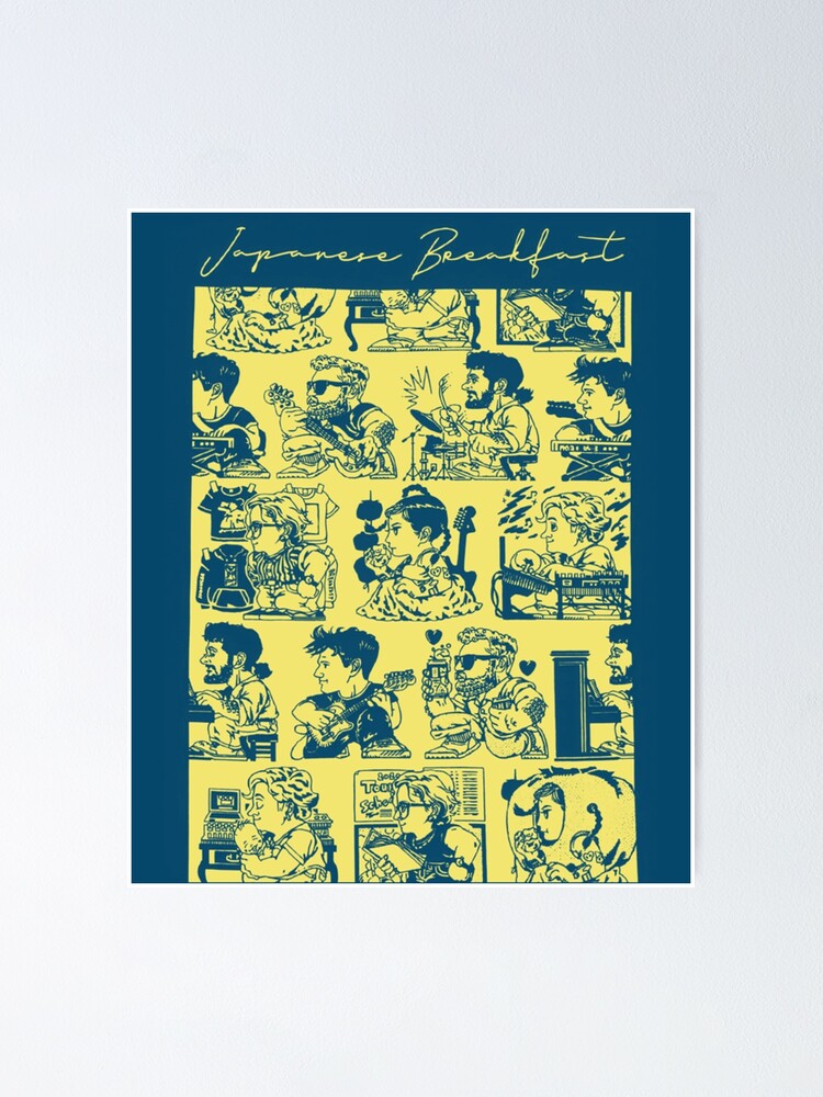"japanese breakfast merch" Poster for Sale by LionelNelson | Redbubble