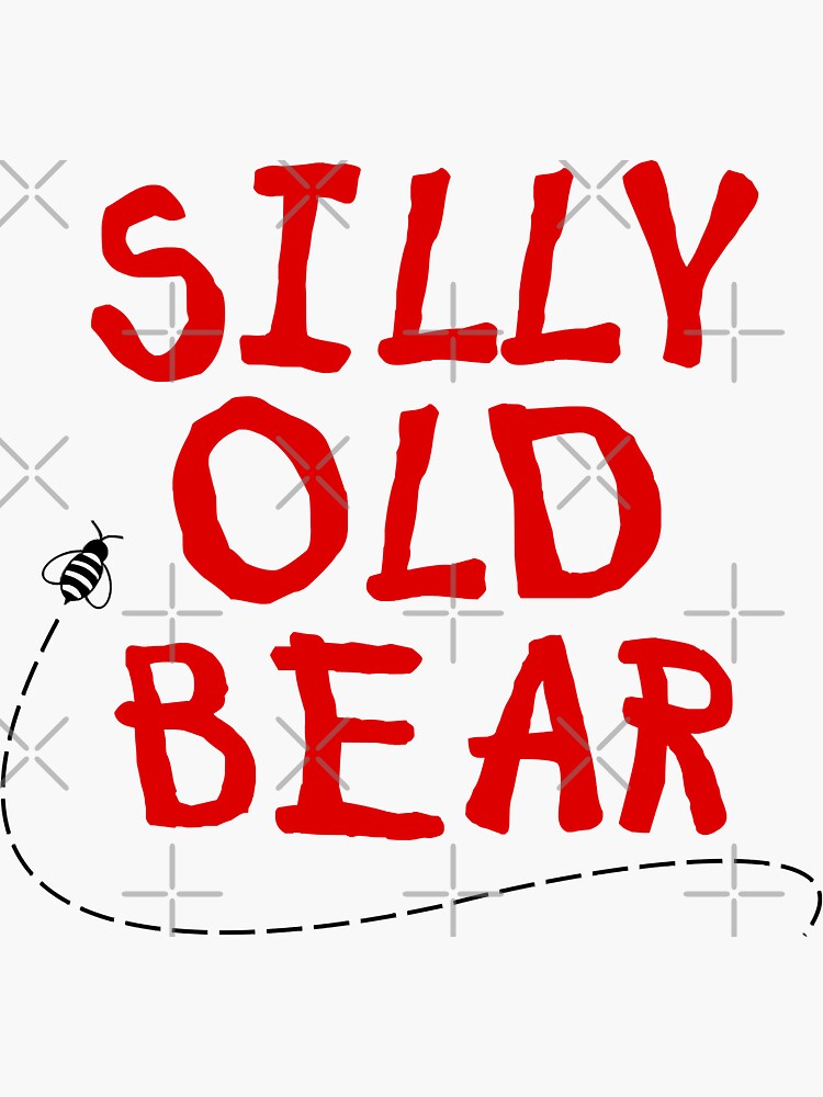 "Awesome First Day Silly Many Lands Ole Bear Cute Photographic" Sticker for Sale by ...