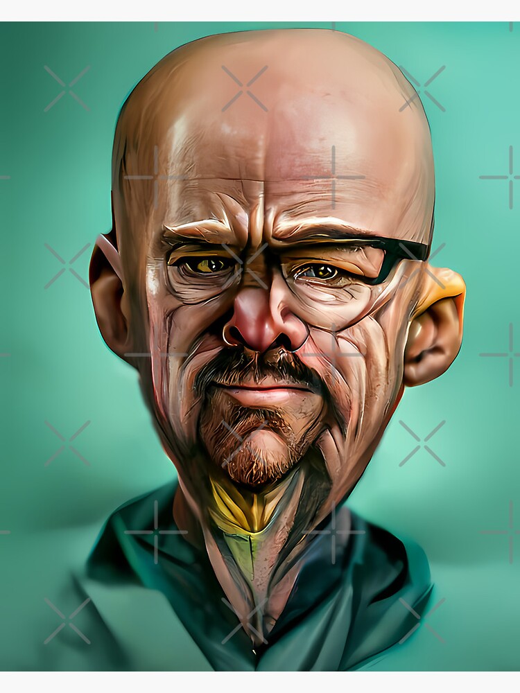 "Breakin Bad Walter White aka Heisenberg portrait #2 | AI generated art ...
