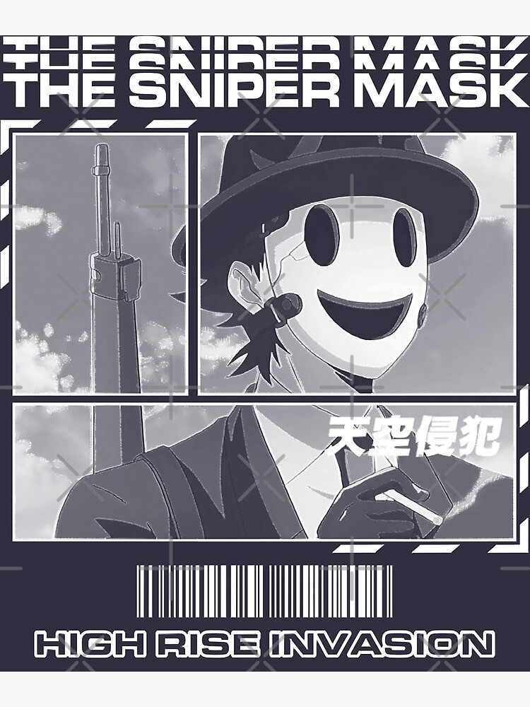 "Light Blue Japanese high rise invasion 10" Poster for Sale by ...