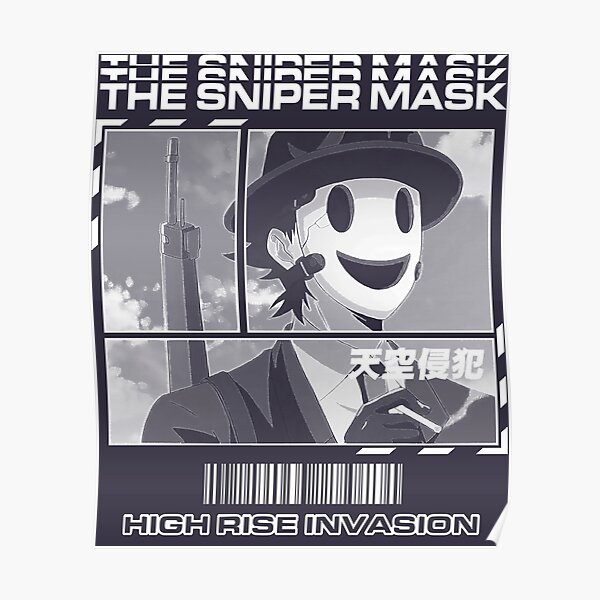 "Light Blue Japanese high rise invasion 10" Poster for Sale by ...