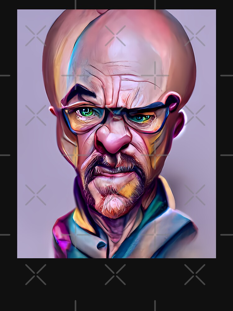 "Breakin Bad Walter White aka Heisenberg portrait #3 | AI generated art ...