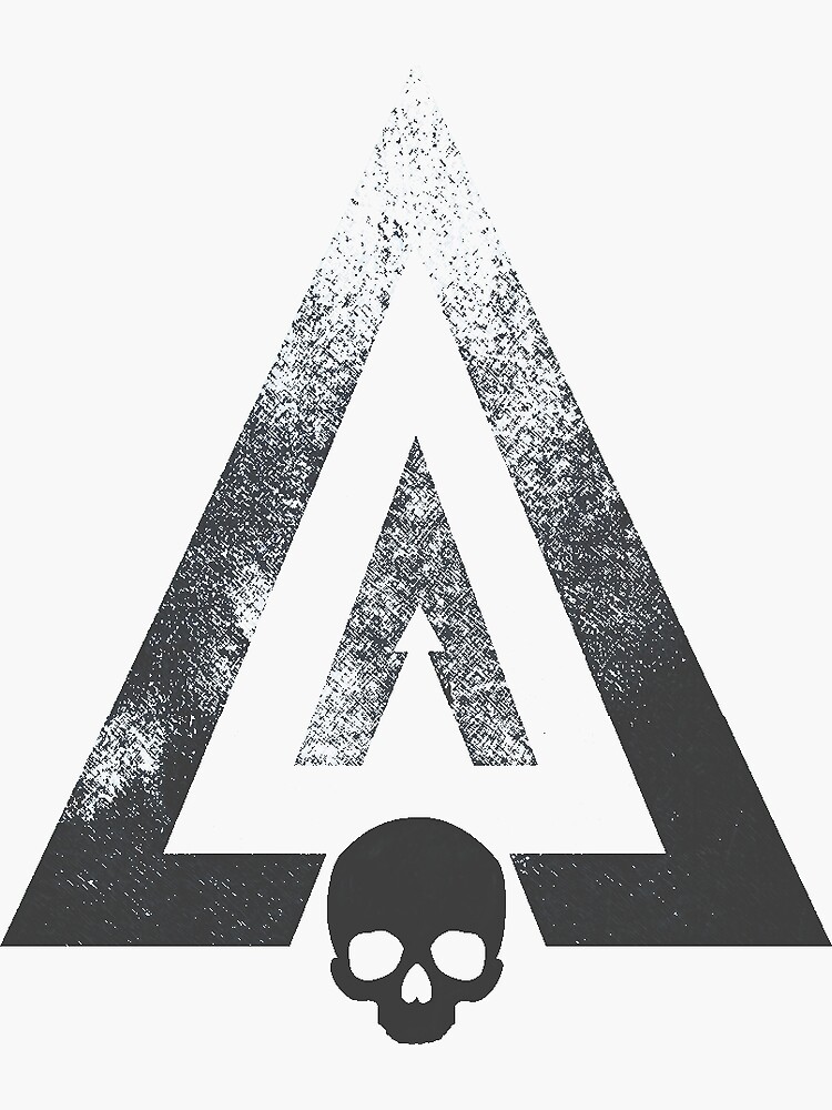 "Official Rumrunner TriSkull Logo" Sticker for Sale by RumrunnerMerch ...