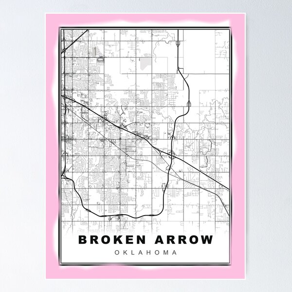 Broken Arrow Oklahoma Map