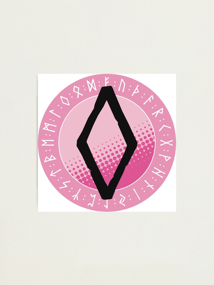 "Ingwaz (Fertility) - Viking Runes and Runic Symbols" Photographic ...