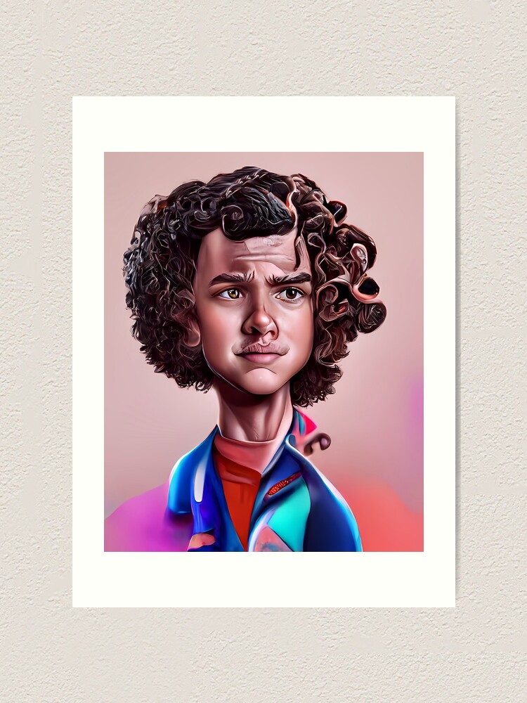 "Dustin Henderson Stranger things portrait #1 | AI generated art" Art ...