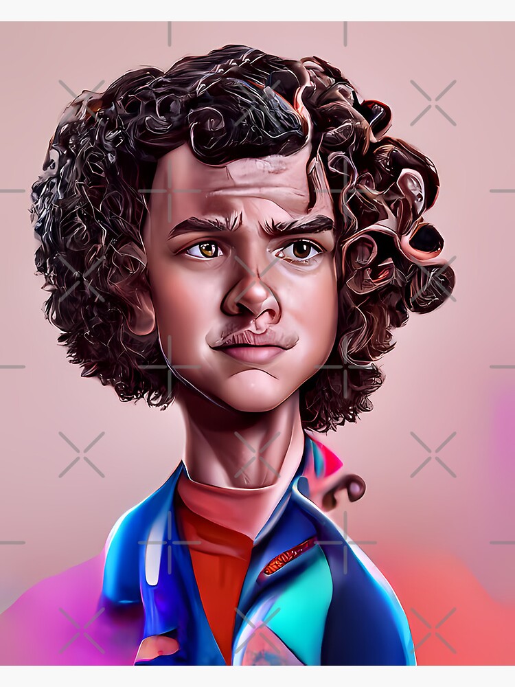 "Dustin Henderson Stranger things portrait #1 | AI generated art" Art ...