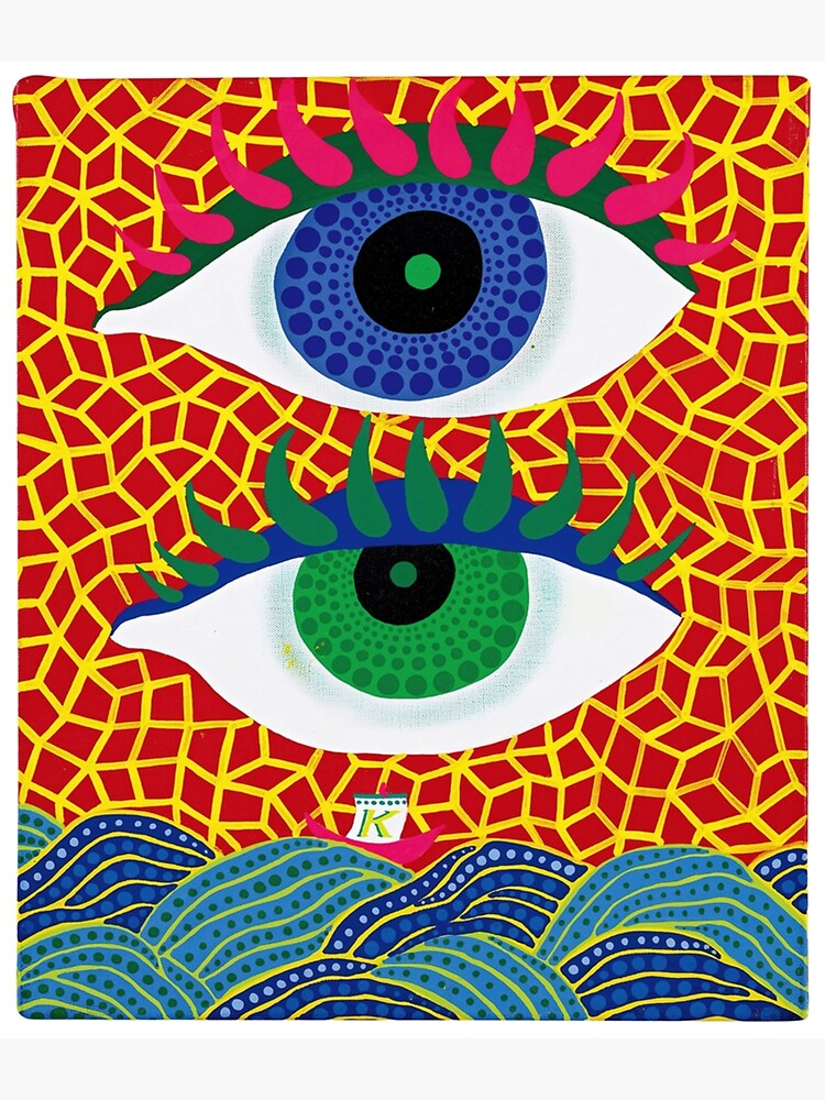 "Two eyes" Sticker for Sale by Vincentcy | Redbubble