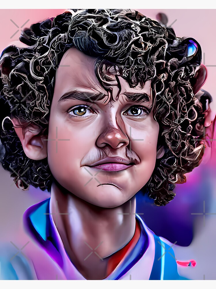 "Dustin Henderson Stranger things portrait #2 | AI generated art ...