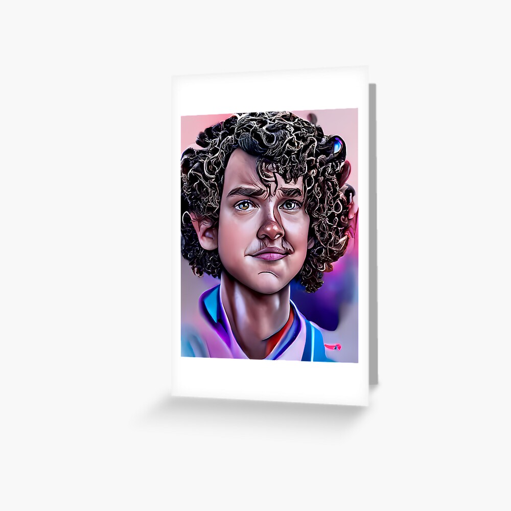 "Dustin Henderson Stranger things portrait #2 | AI generated art ...