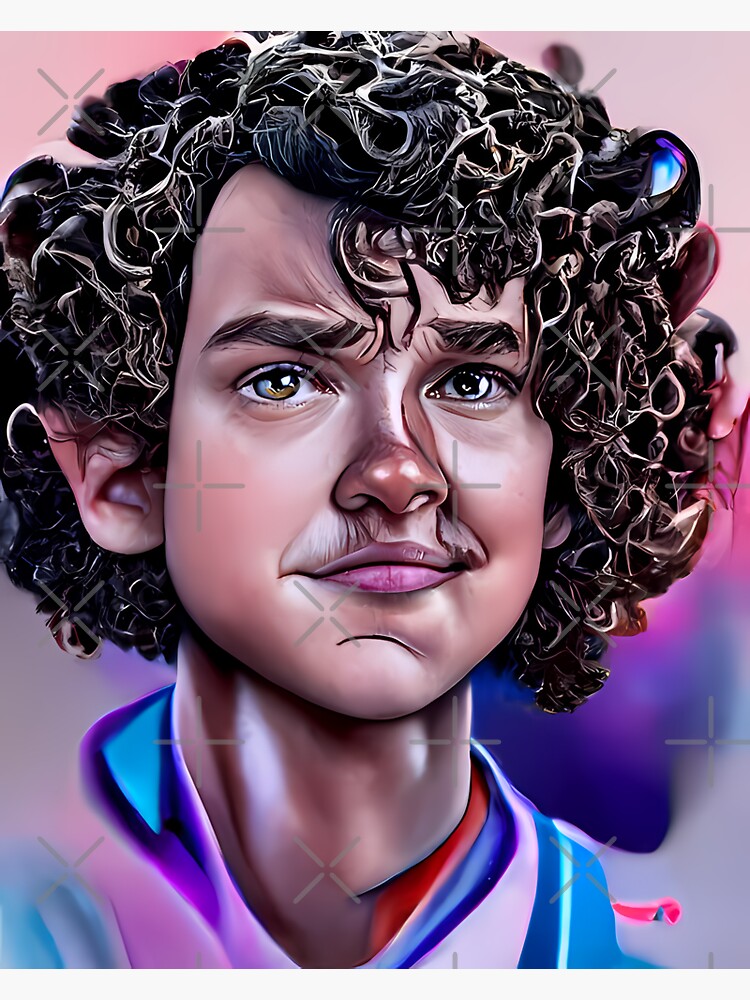 "Dustin Henderson Stranger things portrait #2 | AI generated art ...