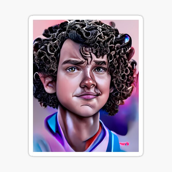 "Dustin Henderson Stranger things portrait #2 | AI generated art ...