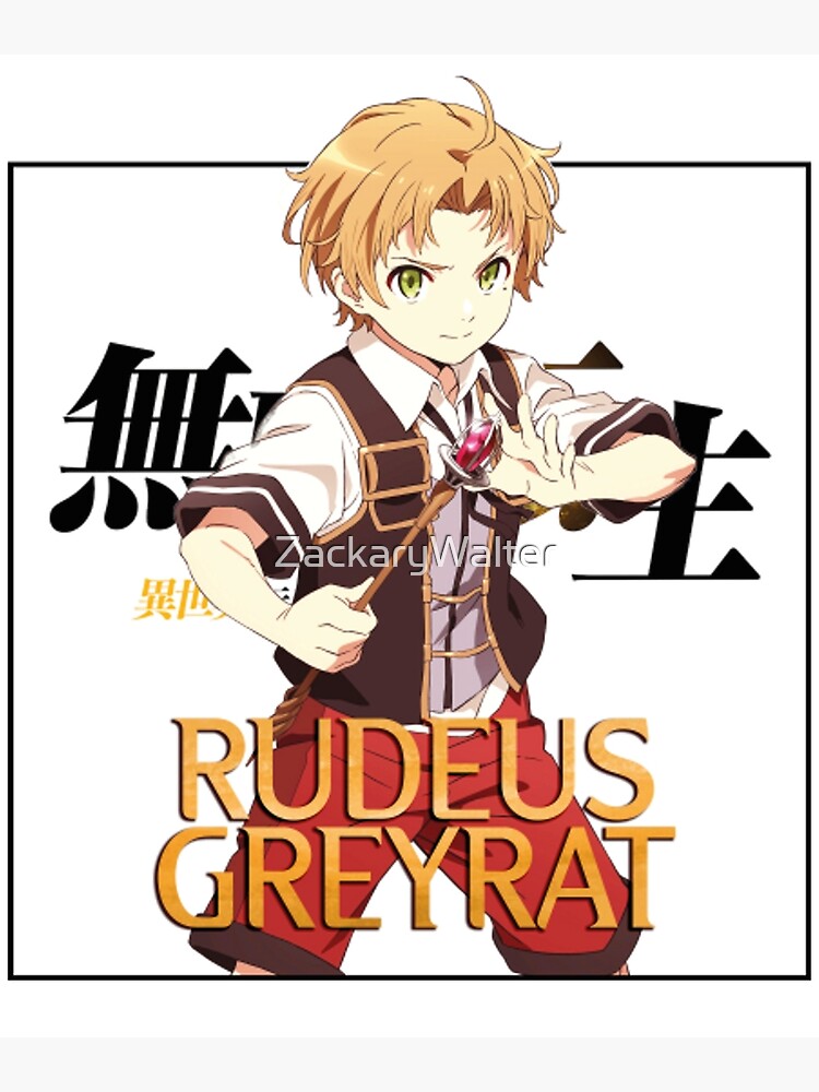 "Character Mushoku Tensei Redeus Greyrat" Poster for Sale by ...
